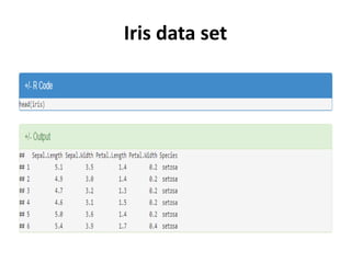 Naive Bayes Classifier using R. | PPTX