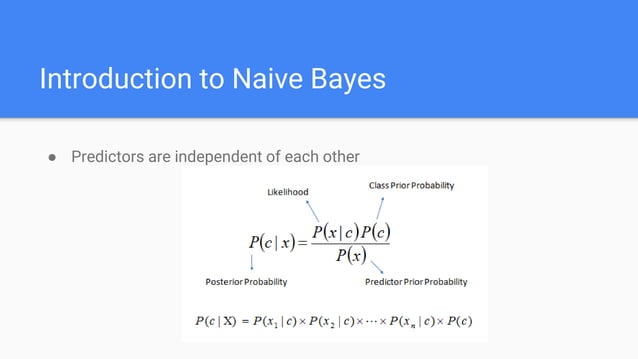 Naive bayes | PPT