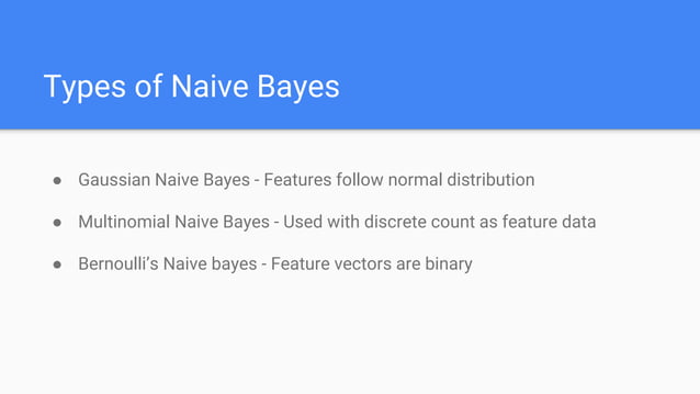 Naive bayes | PPT