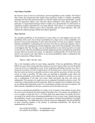 Naive bayes | PDF | Physics | Science