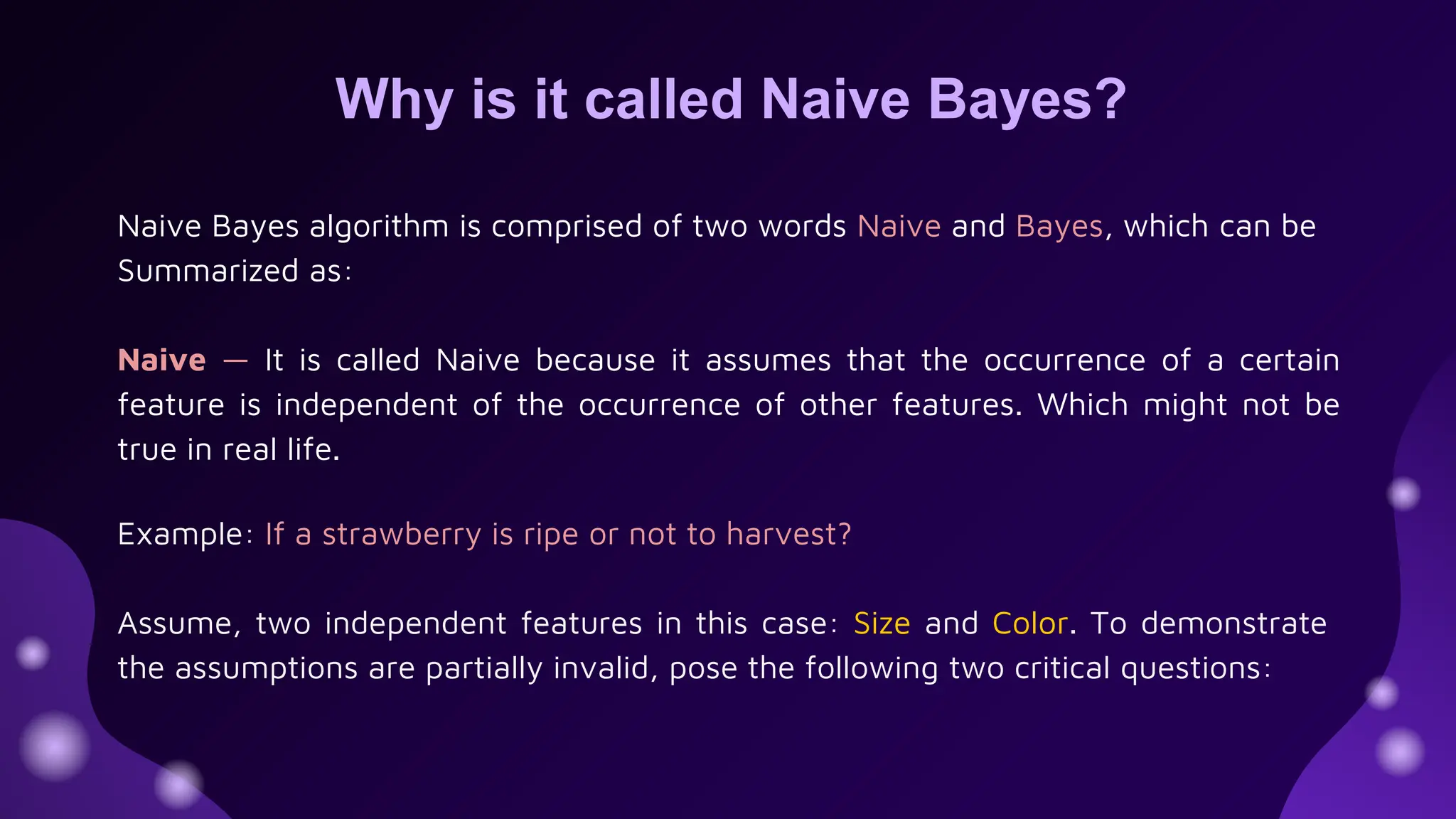 Naive Bayes | PPTX