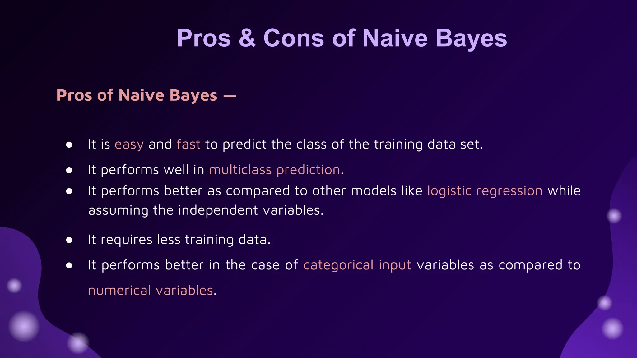 Naive Bayes | PPTX