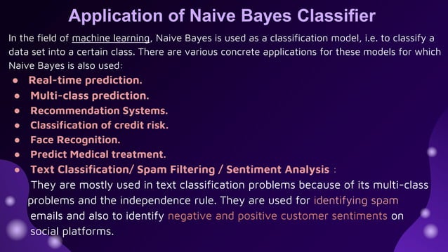 Naive Bayes | PPTX
