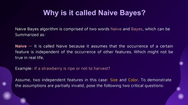 Naive Bayes | PPTX