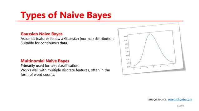 Naive Bayes Classification | PPTX