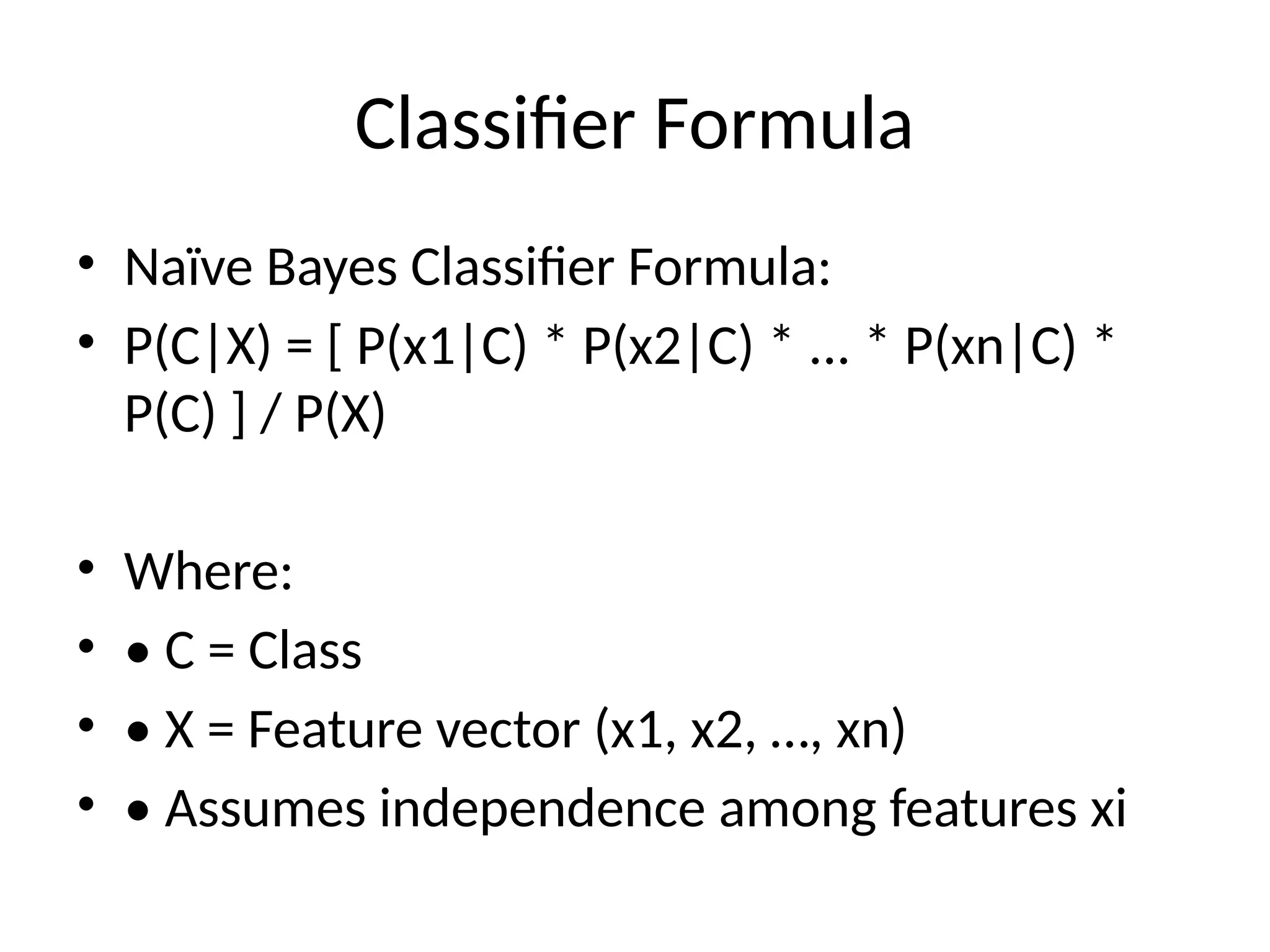 Naive_Bayes_Classification in detail with exzmaple | PPTX