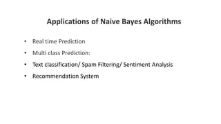 Naive bayes classifier | PPT