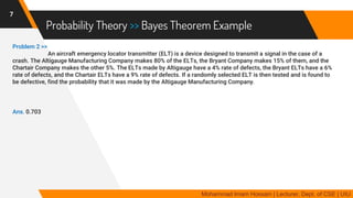 AI 10 | Naive Bayes Classifier | PDF