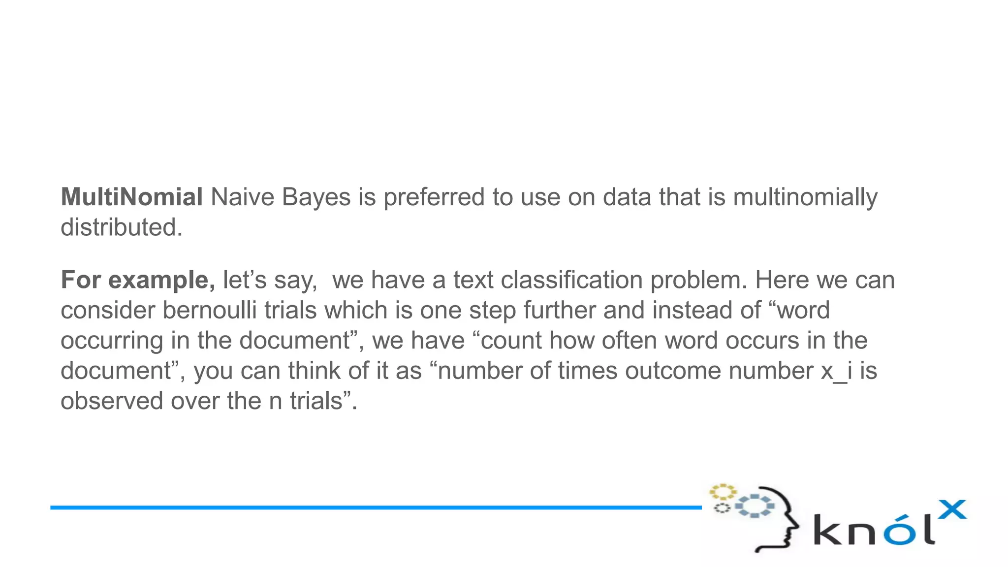 NAIVE BAYES CLASSIFIER | ODP