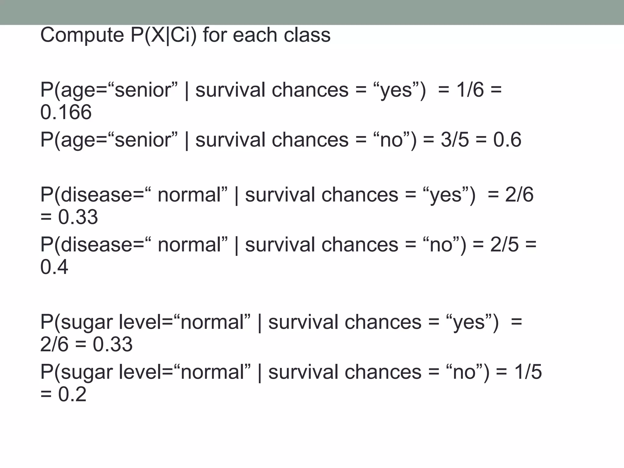 Naive bayesian classification | PPT Naive bayesian classification | PPT