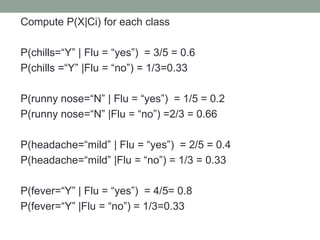 Naive bayesian classification | PPTX