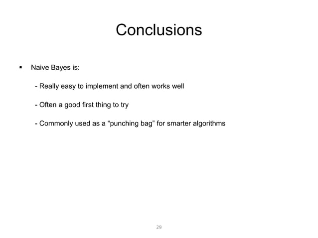 Naive Bayes Presentation | PPTX | Technology & Computing