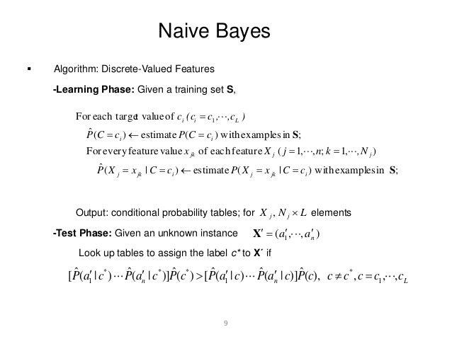 Naive Bayes Presentation