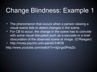 Naive blindness | PPT