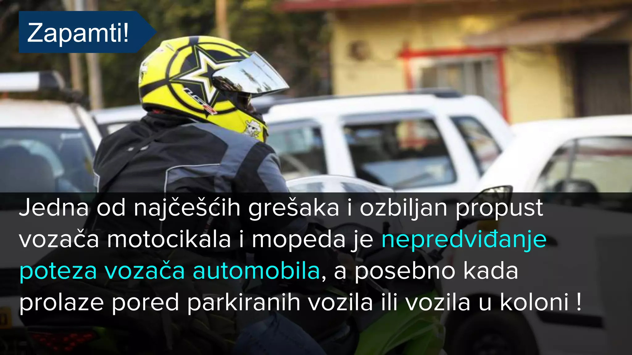 NAJČEŠĆE GREŠKE I PREKRŠAJI VOZAČA MOPEDA I MOTOCIKLA | PPTX