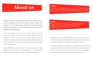 NAJIM SYSTEMS COMPANY PROFILE 2018 V5 | PPT