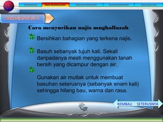 Najis najis dalam islam | PPT