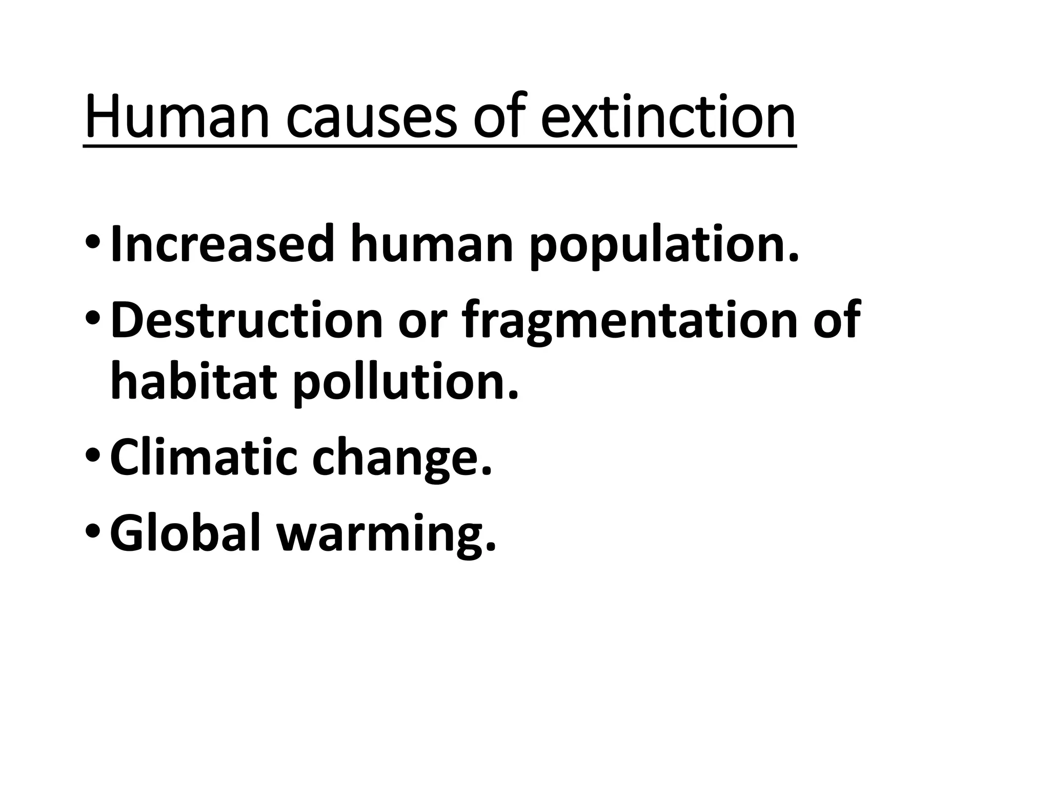 extinction of species loss of habitat and biodiversity types of ...