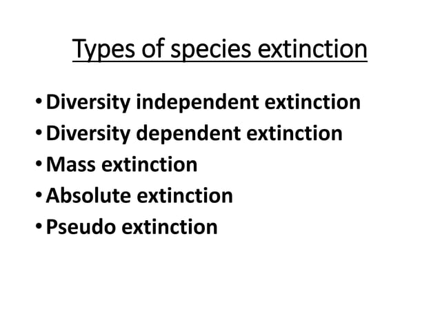 extinction of species loss of habitat and biodiversity types of ...
