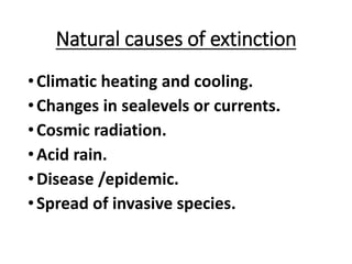 extinction of species loss of habitat and biodiversity types of ...