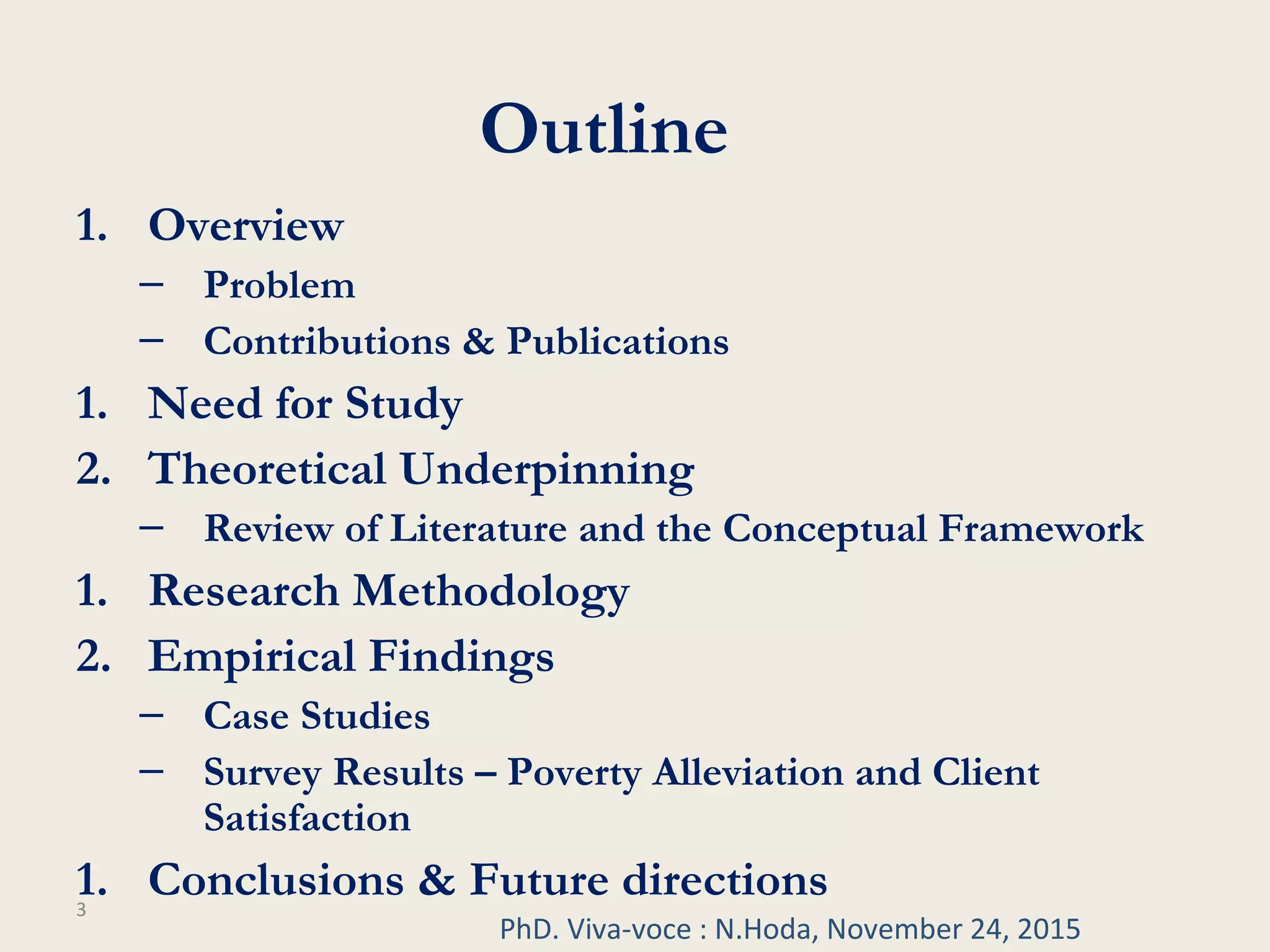 Najmul Hoda PhD Thesis Defence Presentation | PPT