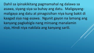 Nakalbo ang datu | PPTX