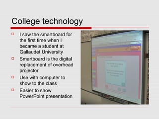 Technology and Me | PPT