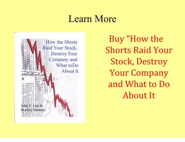 Naked short selling - cellar boxing | PPT