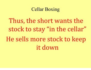 Naked short selling - cellar boxing | PDF