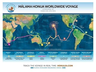 Hokule’a Worldwide Voyage | PPTX