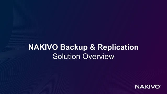 Nakivo backup for microsoft 365 | PDF