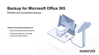 Nakivo backup for microsoft 365 | PDF