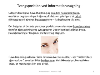 Nakkesmerter og øjenfejl | PPTX