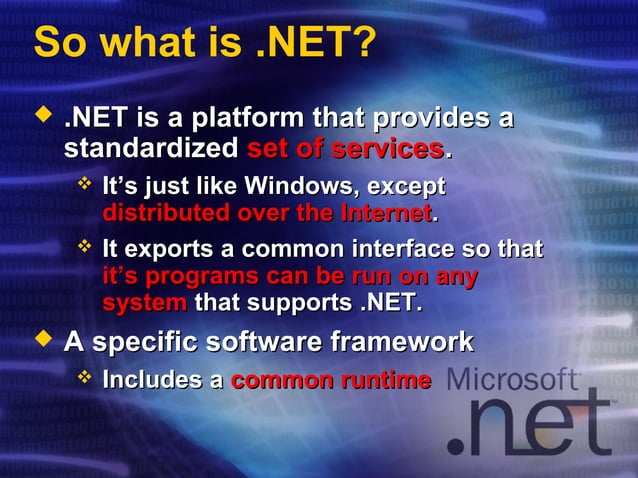 Nakov Dot Net Framework Overview English Ppt