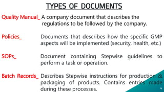 Document Maintenance in Pharmaceutical Industry | PDF