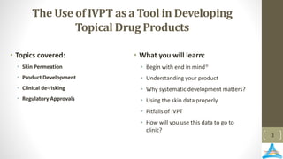 Topical Drugs development presentation.pdf | Skin and Dermatology ...