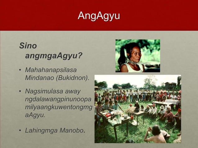 Nalandangan at agyu | PPTX