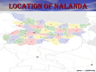 Nalanda University Map