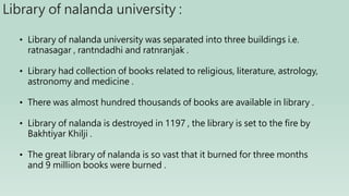 Nalanda university | PPTX