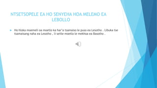 Na lebollo le sana le molemo.pptx