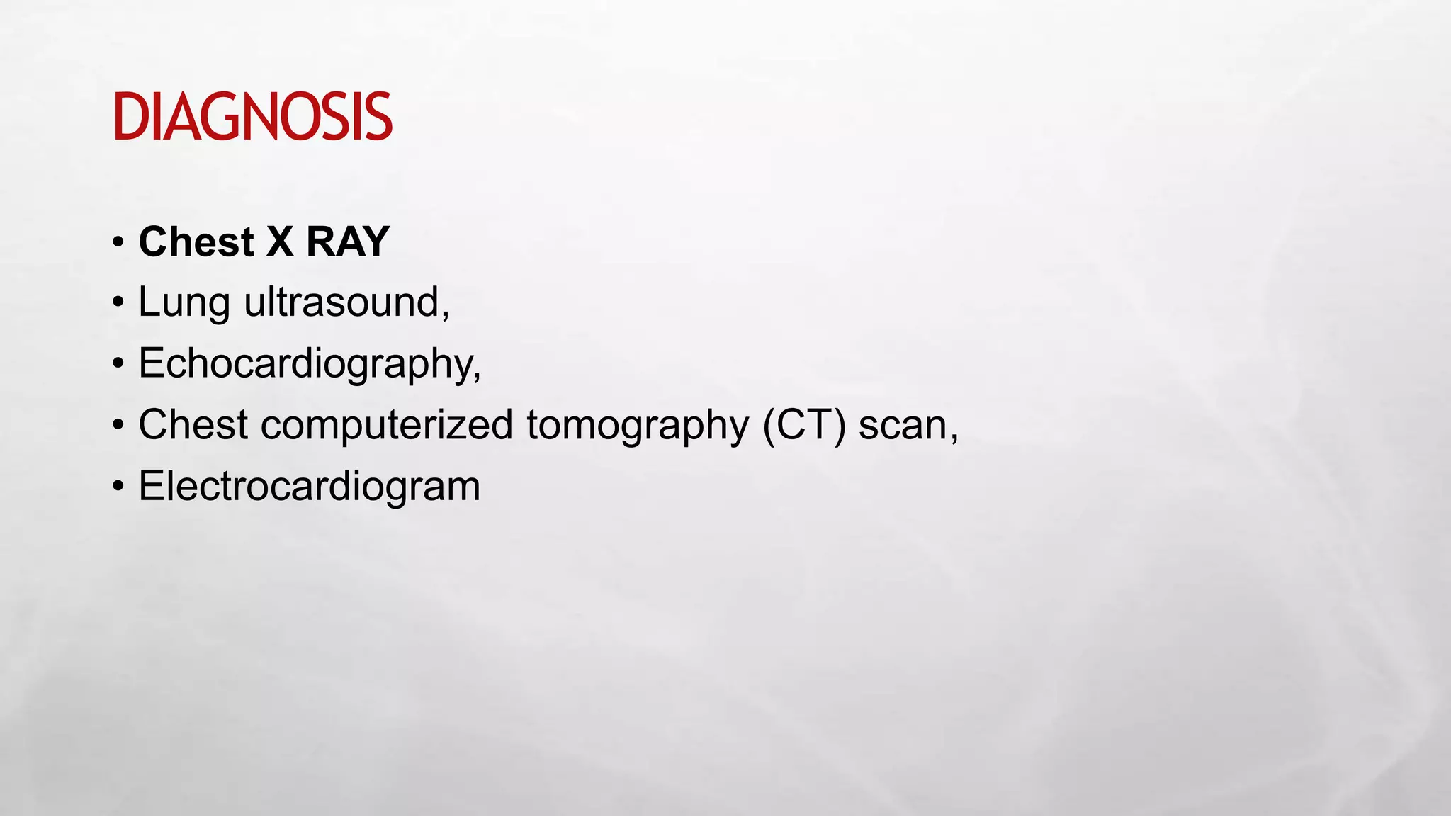 Pulmonary edema | PPTX