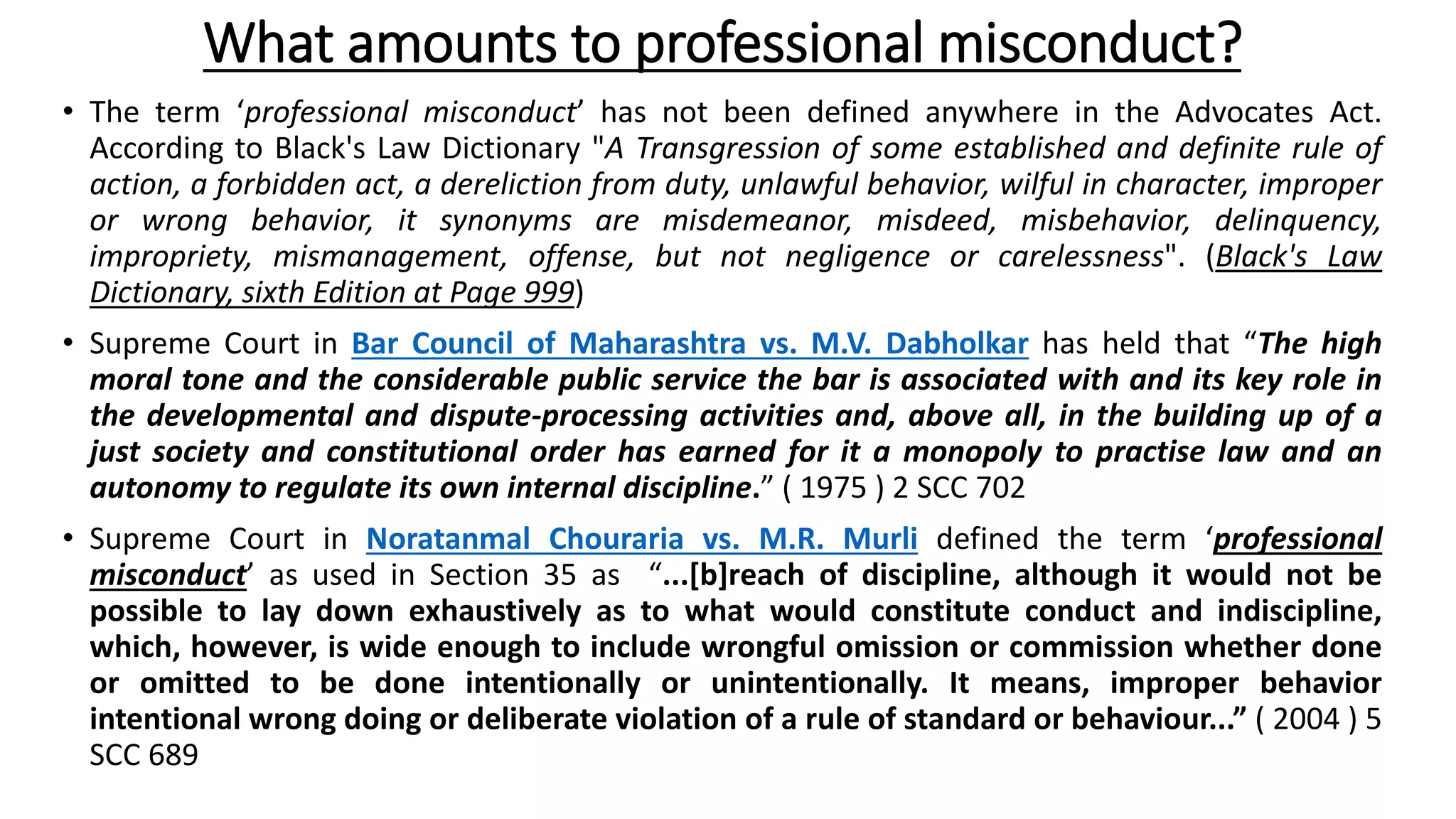 NALSAR- Legal Ethics.pptx | Legal Services Industry | Industries