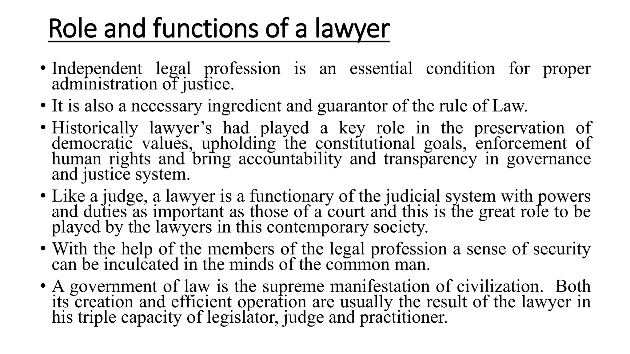 NALSAR- Legal Ethics.pptx | Legal Services Industry | Industries