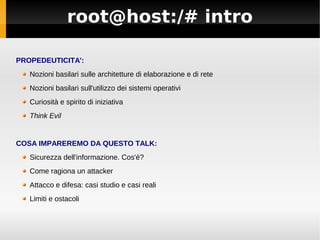 Security and hacking engineering - metodologie di attacco e difesa con ...