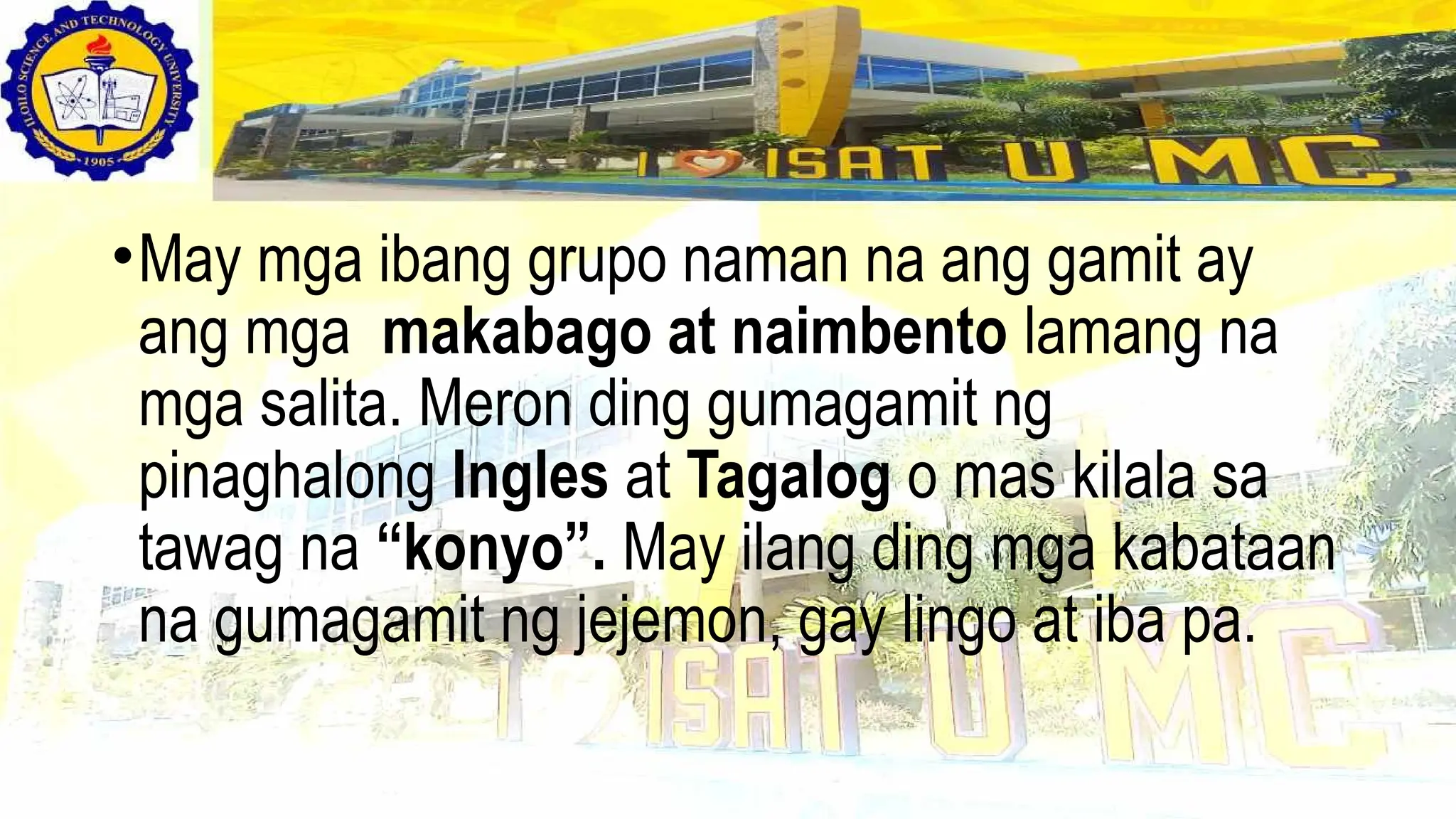 Naluis-FIL-111-Reporting.pptx, leizel NA | PPTX