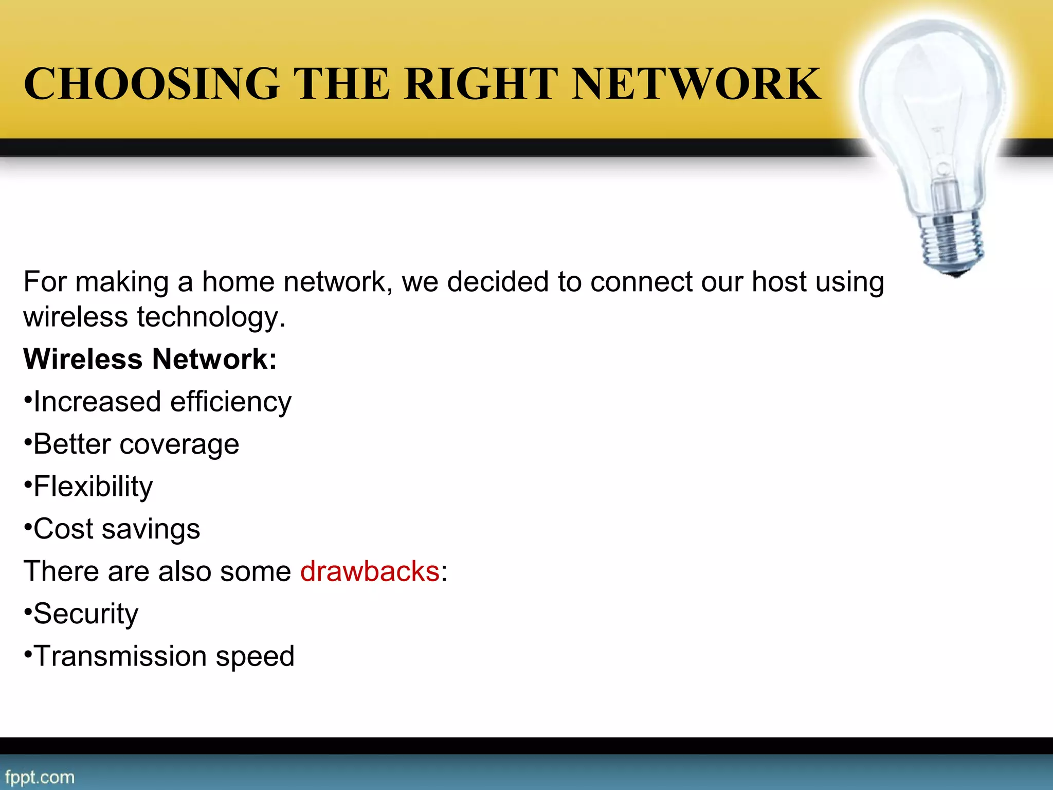 construct a network | PPT
