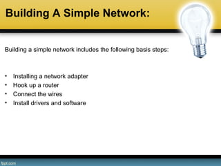 construct a network | PPT | Computer Networking | Computing