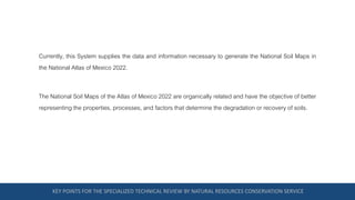 NATIONAL ATLAS OF MEXICO 2022. Soil Maps Interactions. | PPT