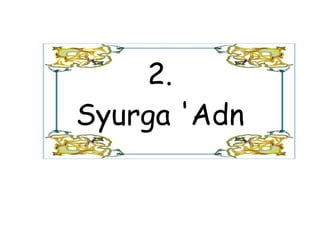 Nama nama syurga dan neraka | DOC