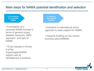 Concept and methodology of nama development | PPT